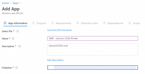 How to Deploy Network Printer via Intune